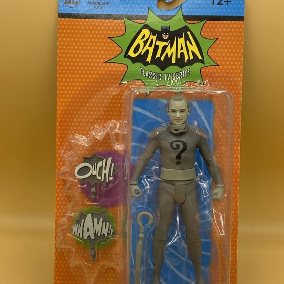 DC Comics | Toys | Batman 966 Classic The Riddler Black Gray White ...